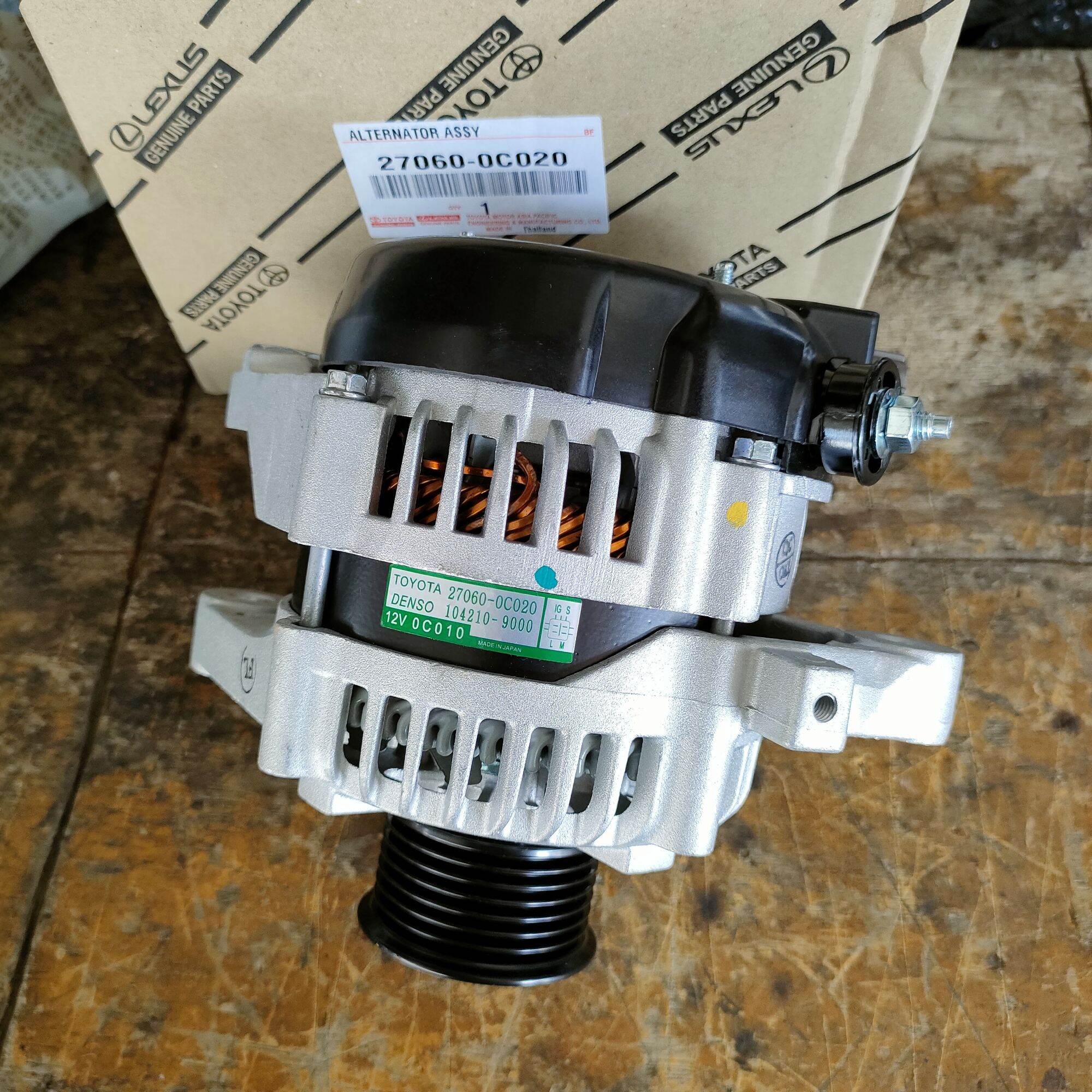 Dinamo Amper Alternator Toyota Inova Bensin Fortuner Bensin Hilux ...