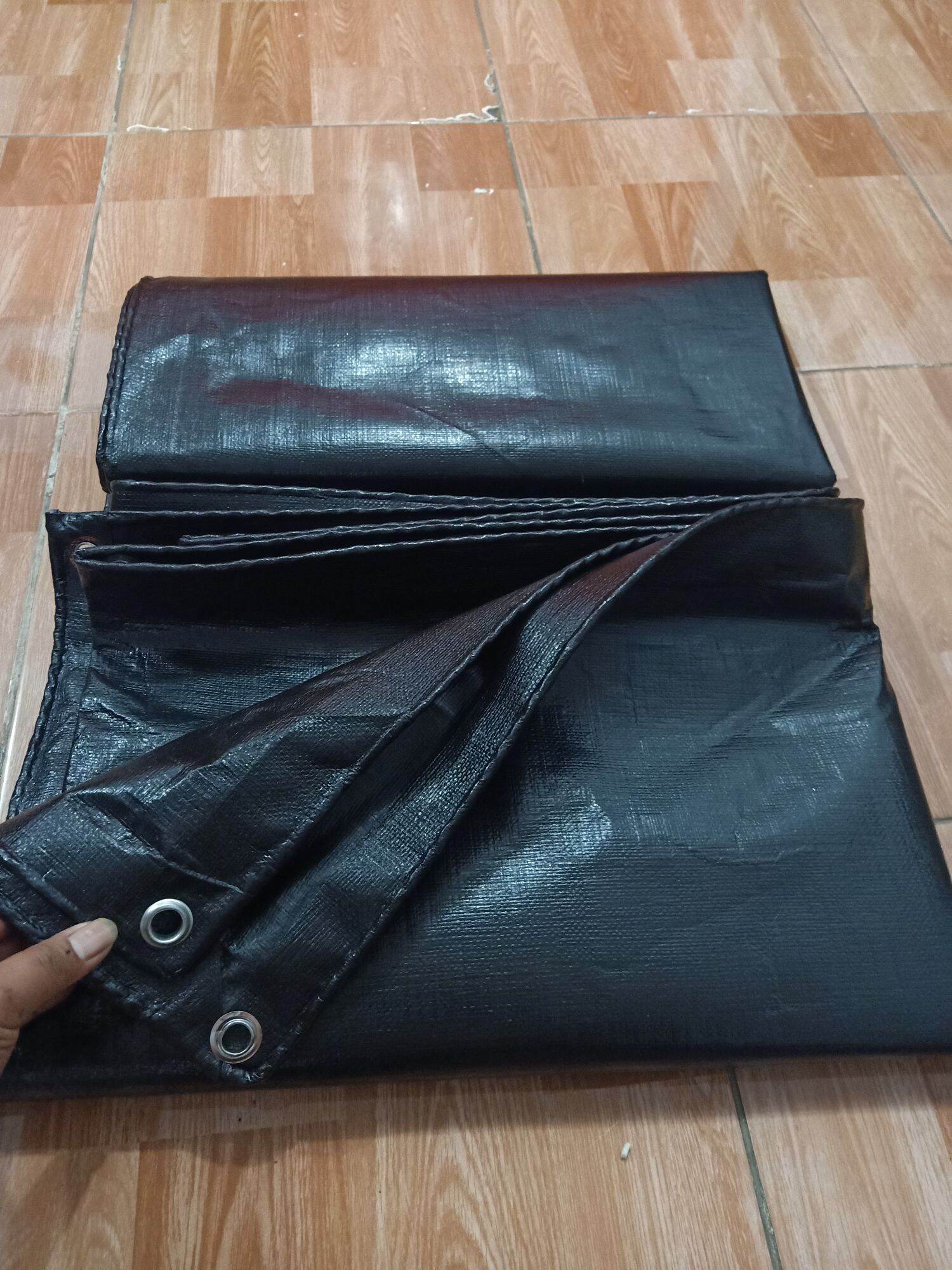 TERPAL A12 HITAM.ukuran 4x6m kualitas bahan sangat tebal. | Lazada ...