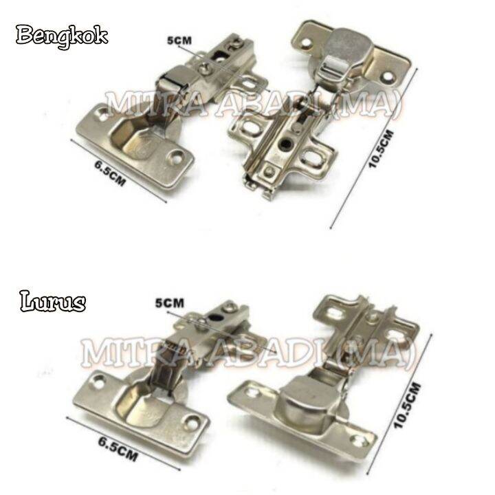 ENGSEL SENDOK BENGKOK HUBEN / ENGSEL LEMARI | Lazada Indonesia