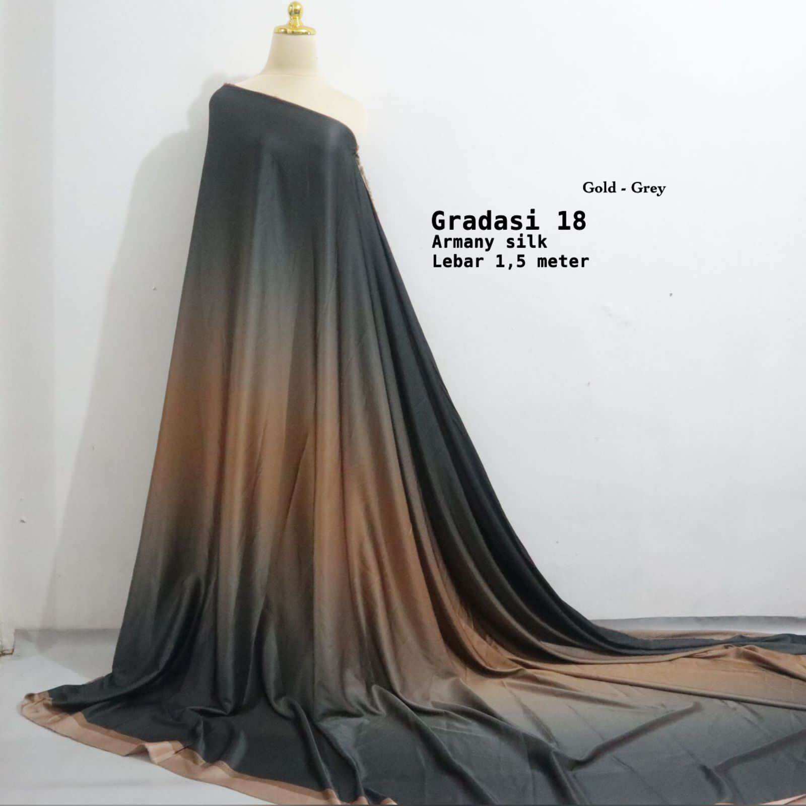 kain gradasi Bridesmaid | kain armany silk gradasi | kain ombre | harga ...