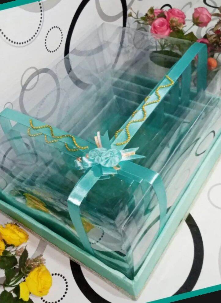 box hantaran pernikahan model pita premium isi 4 BOX seserahan lamaran ...