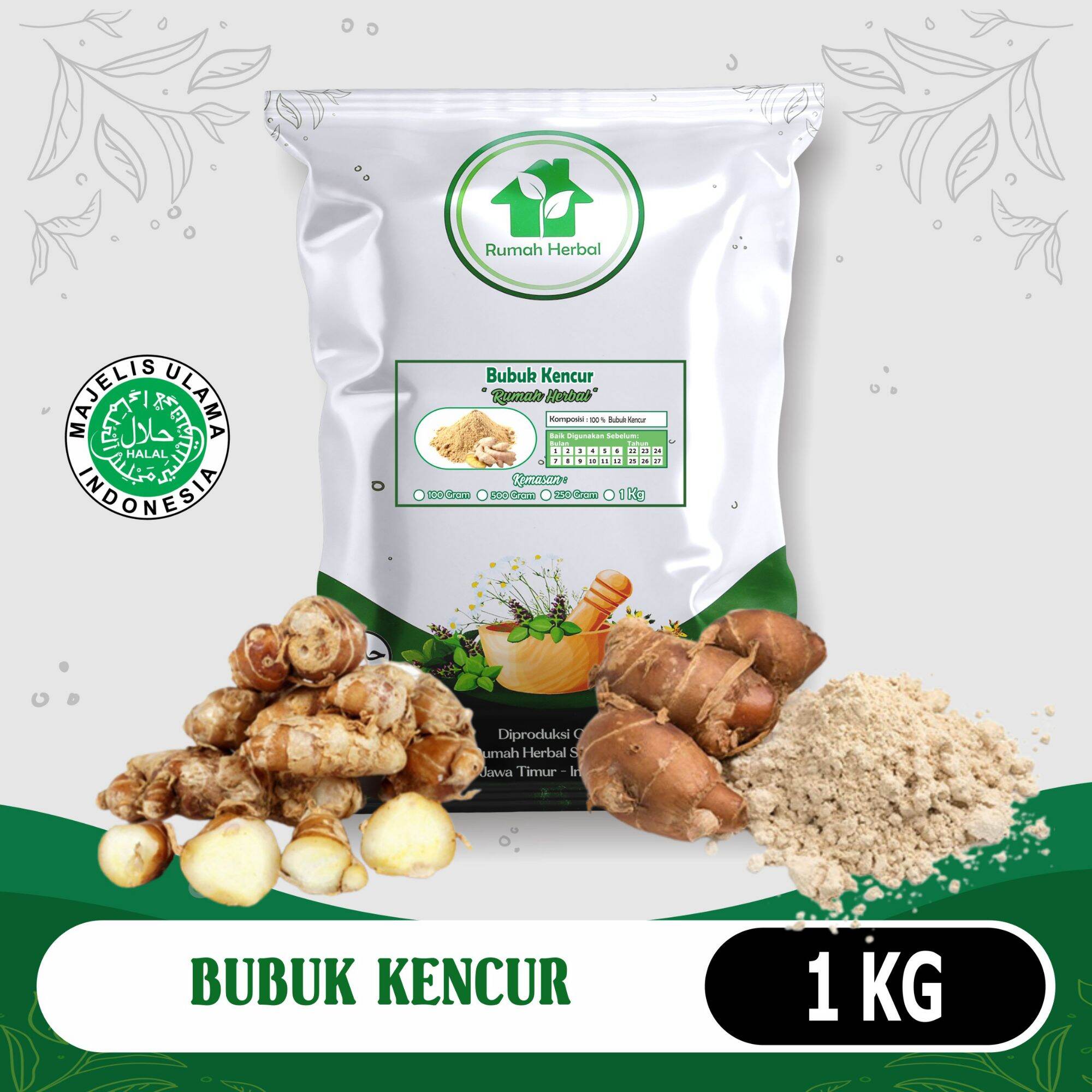 Bubuk Kencur kemasan 1 kg | Lazada Indonesia