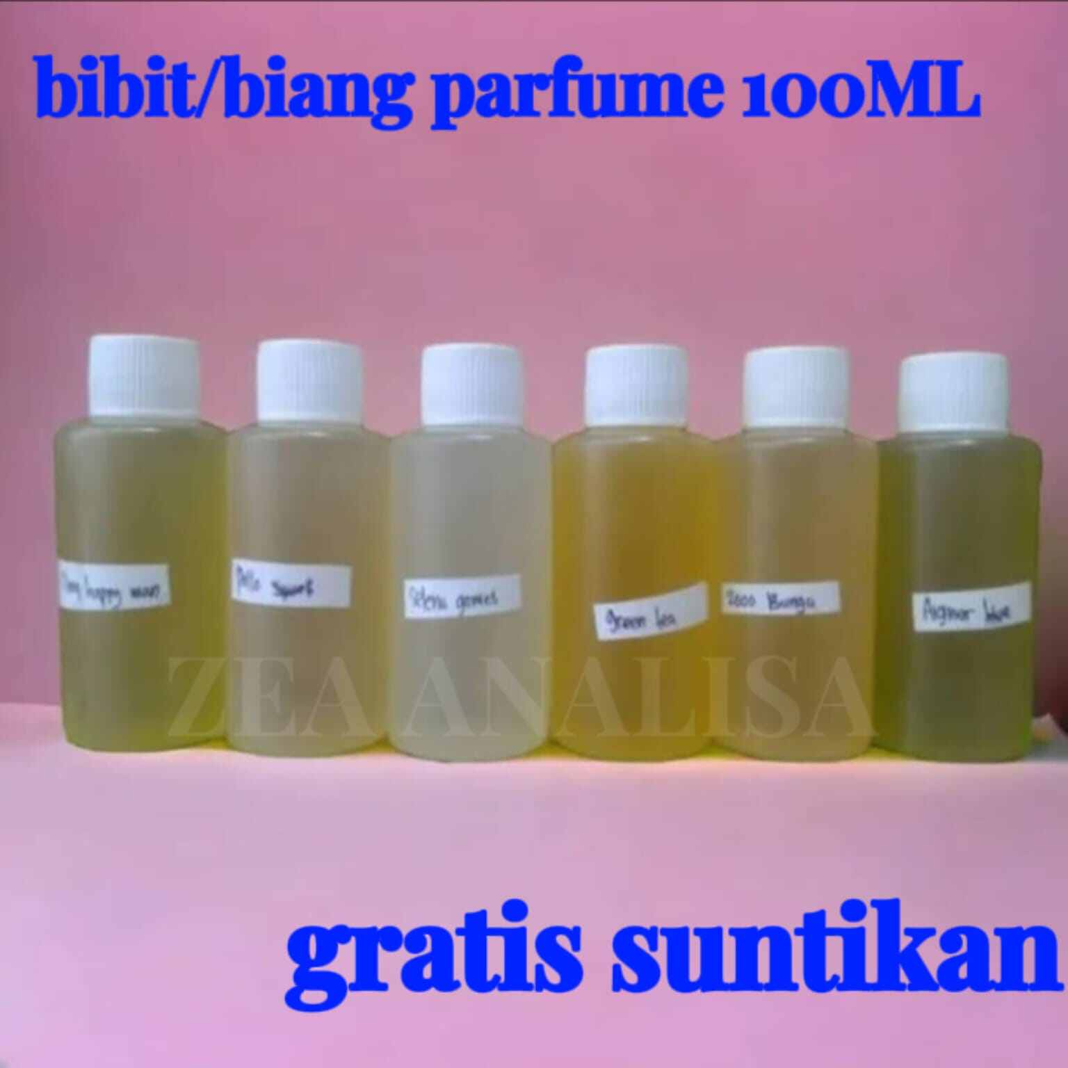 biang parfum 100ml bonus suntikan..minyak wangi murni non alcohol ...