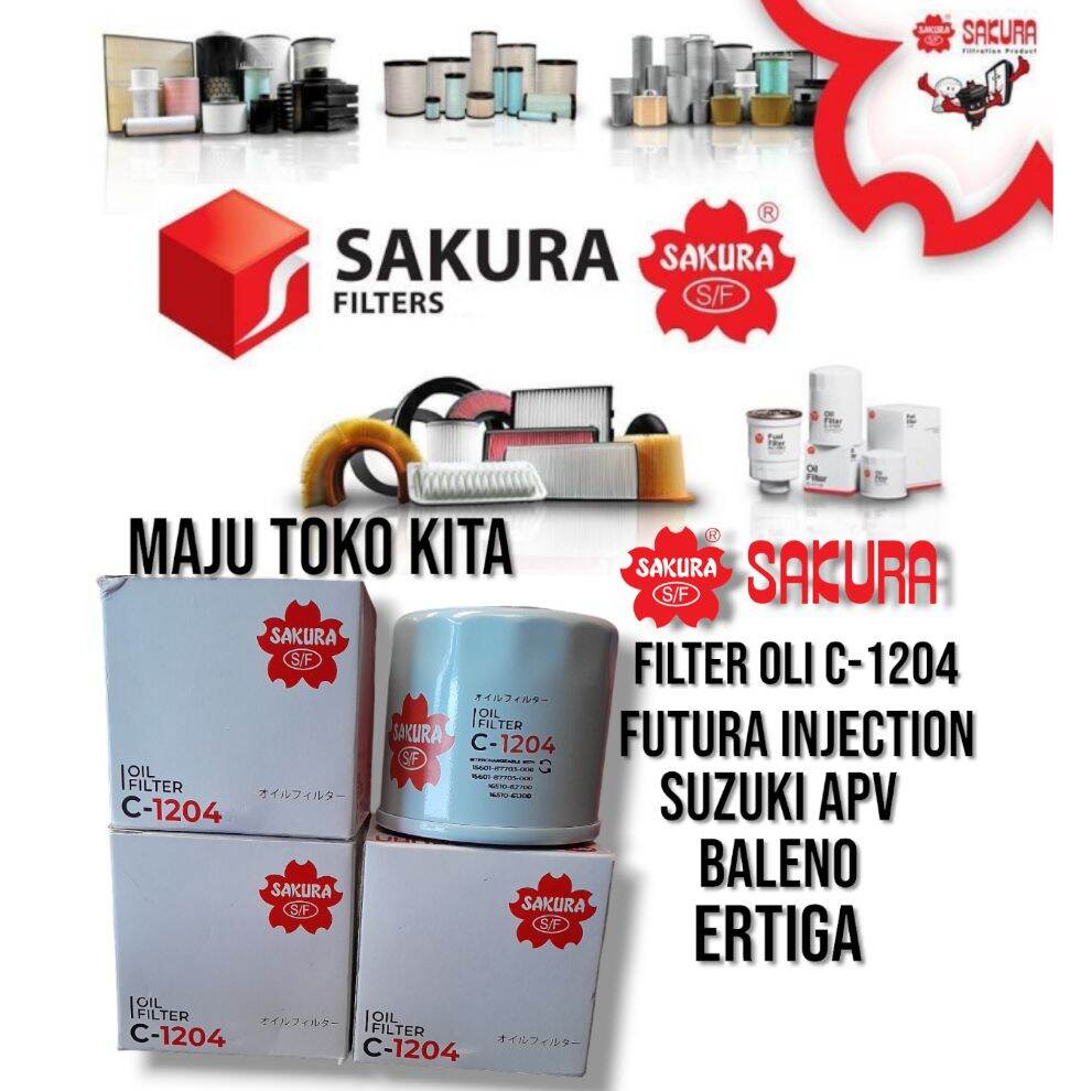 Oil Filter Oli Futura Injection, Suzuki Apv, Baleno, Ertgia Sakura C ...