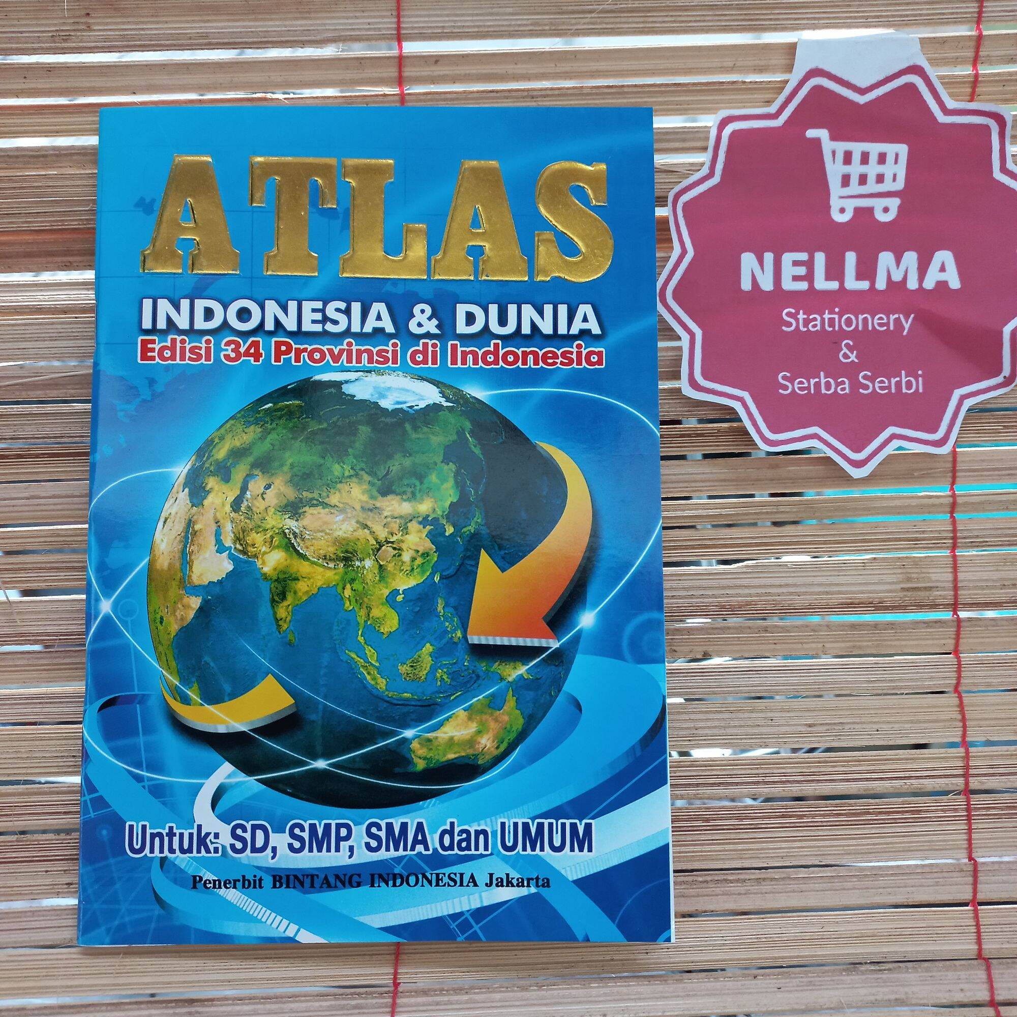 Buku ATLAS INDONESIA DAN DUNIA EDISI 34 PROVINSI LENGKAP | Lazada Indonesia