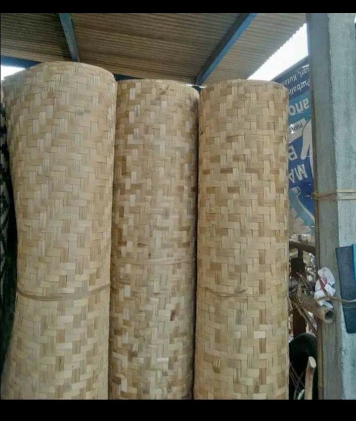 BILIK BAMBU GEDEG ANYAMAN BAMBU GABAG POLOS METERAN | Lazada Indonesia