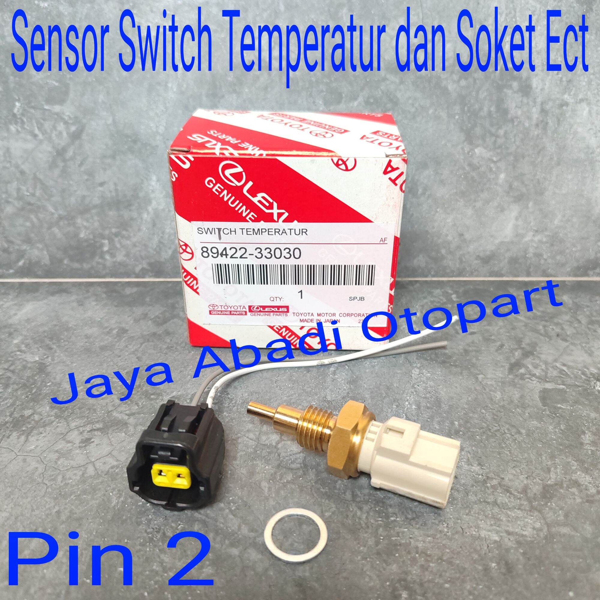 Sensor Switch Ect Sensor Temperatur Dan Soket Ect Innova Hilux Pin 2 ...