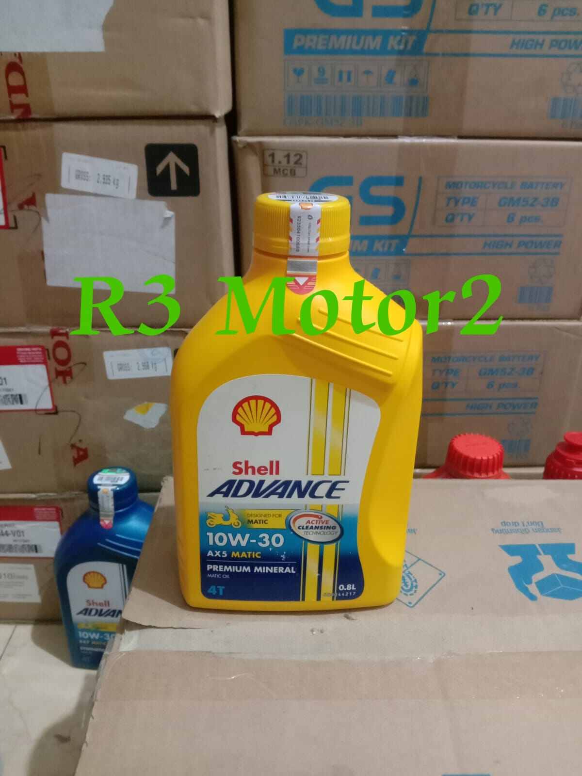OLI SHELL ADVANCE MATIC AX5 0.8L 10W-30 ORIGINAL all matic | Lazada ...
