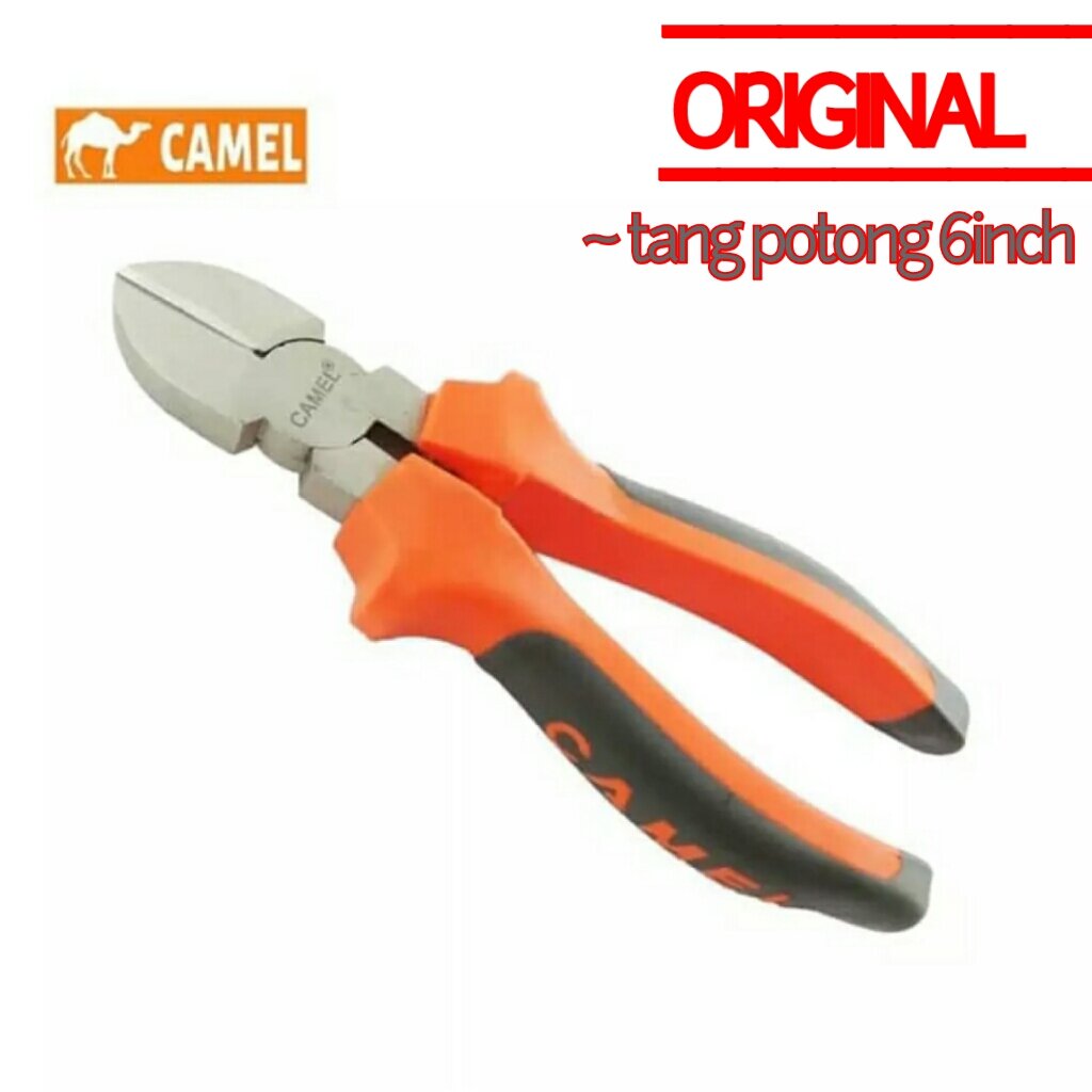 Tang potong camel 6" inchi inch original/tang potong listrik 6" camel/camel tang poting listrik ...