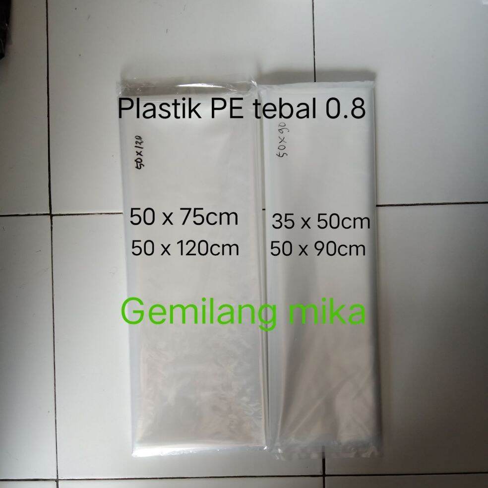 Plastik packing ikan koi/arwana(tebal 0.8) isi 1000gram | Lazada Indonesia