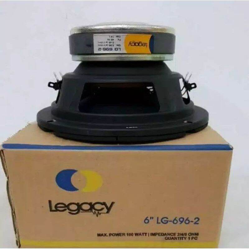 SPEAKER SUBWOOFER LEGACY 6 INCH LG 696-2 DOUBLE COIL | Lazada Indonesia