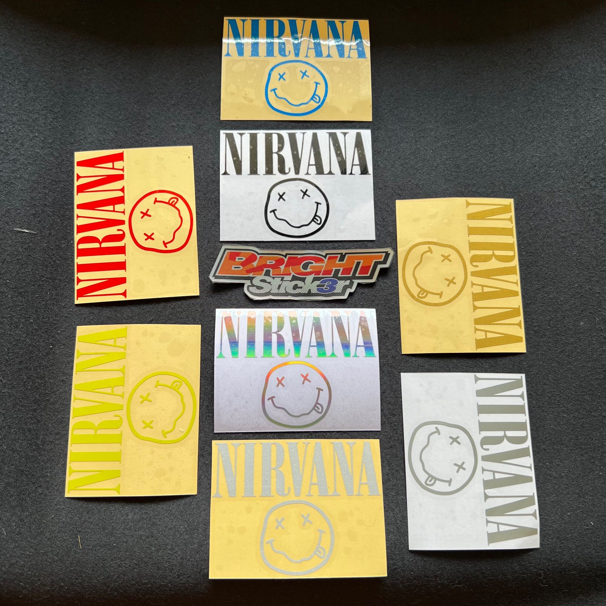 STICKER STIKER NIRVANA STICKER BAND CUTTING | Lazada Indonesia