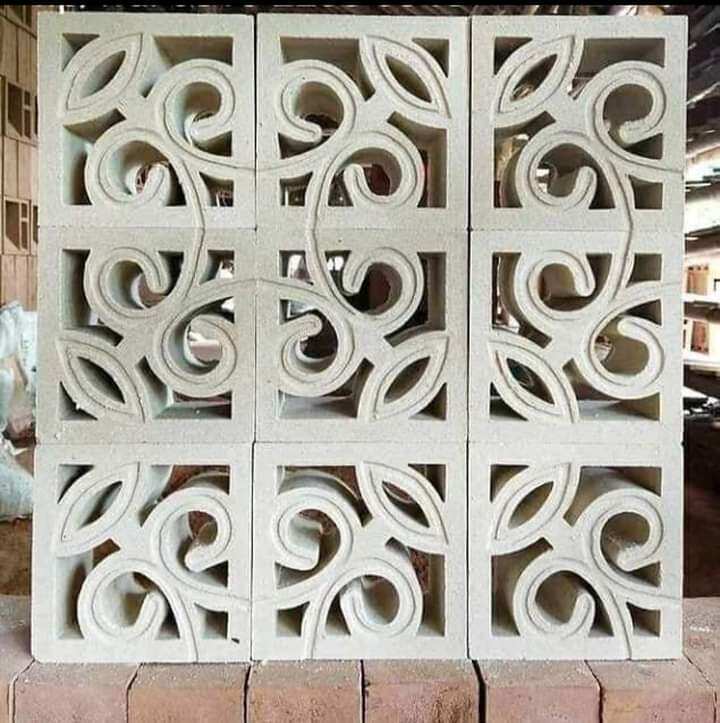 Roster Dinding Beton Minimalis | Lazada Indonesia