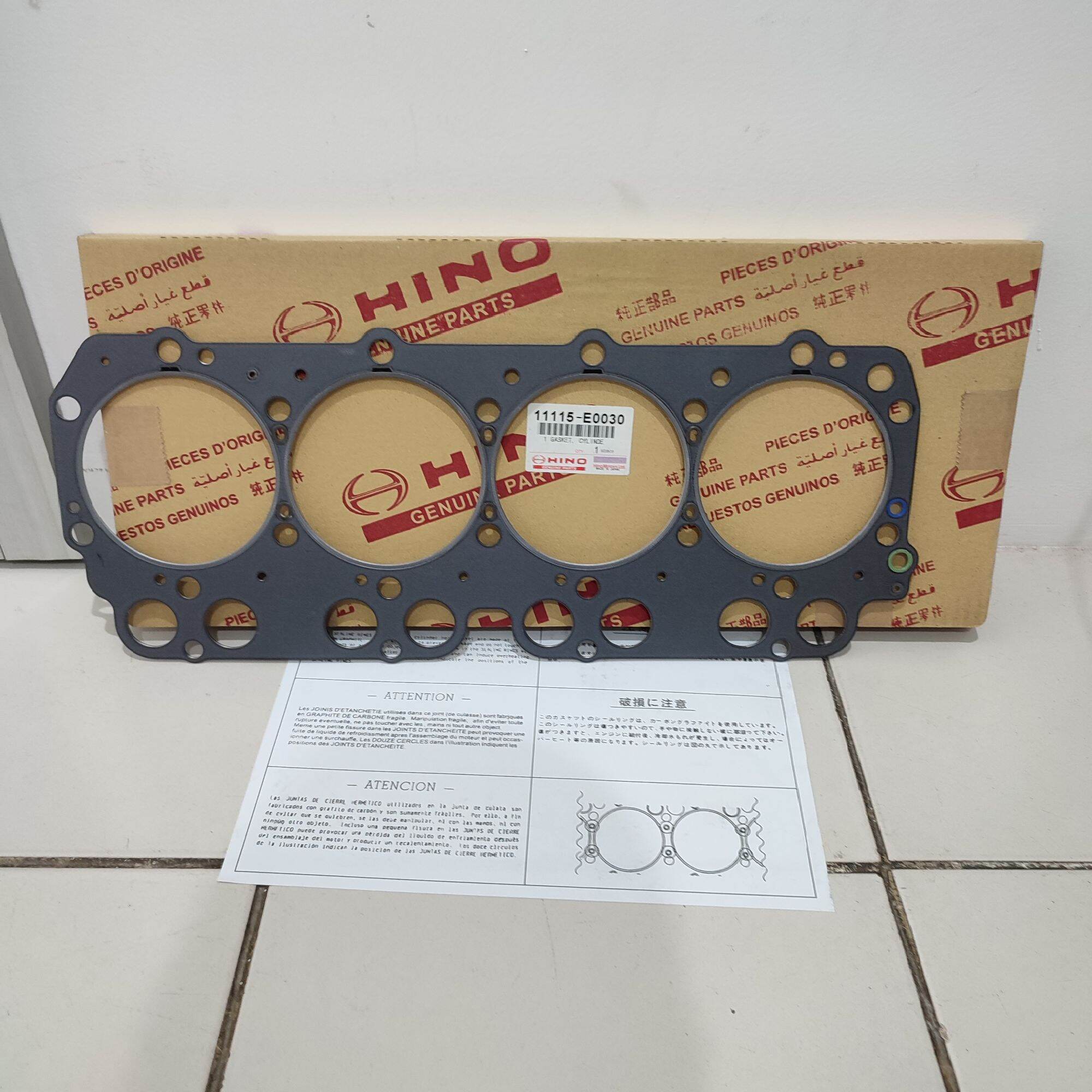 gasket cylinder head paking only paking kop deksel dyna dutro ht130 | Lazada Indonesia