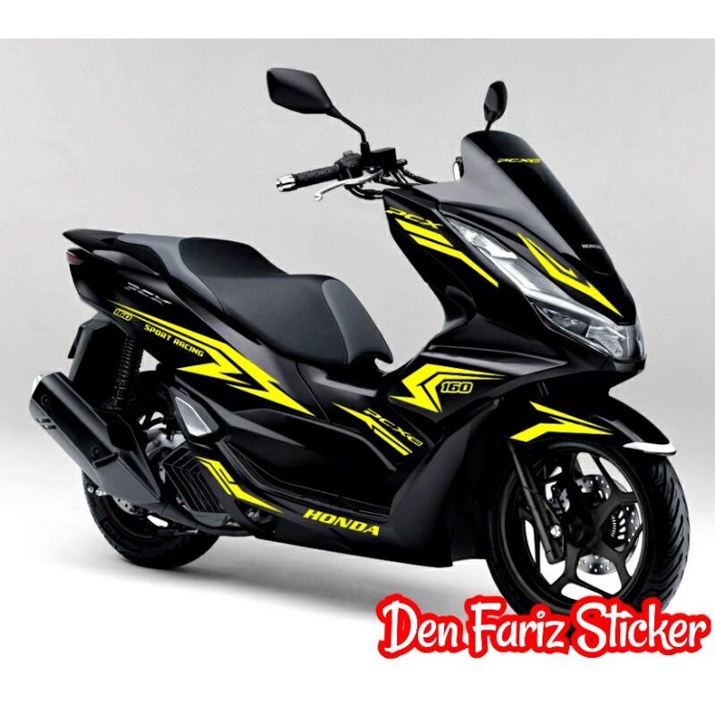 stiker motor pcx 160 kuning stiker cutting list body motor pcx 160 ...