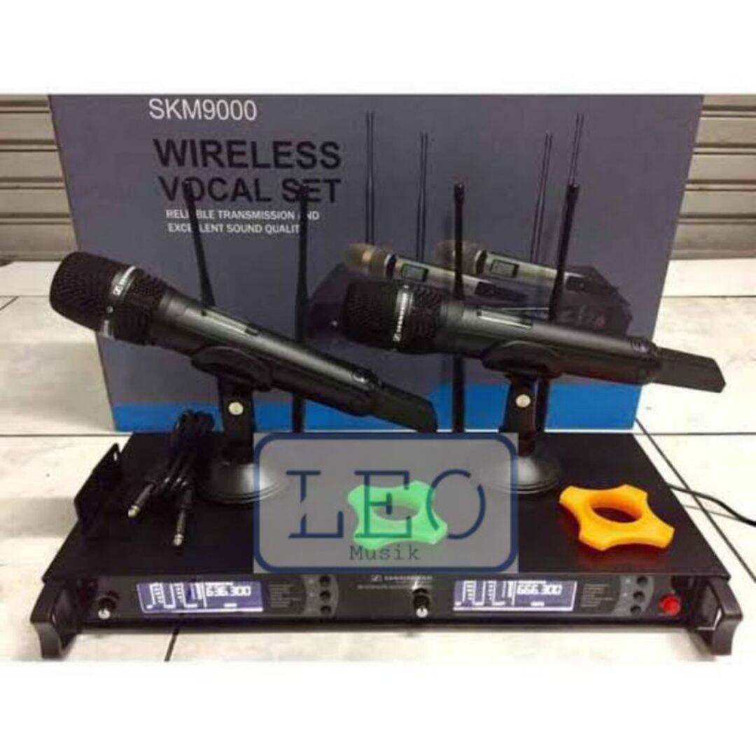SENNHEISER MICROPHONE SKM 9000 SKM9000 WIRELESS 2 MIC | Lazada Indonesia