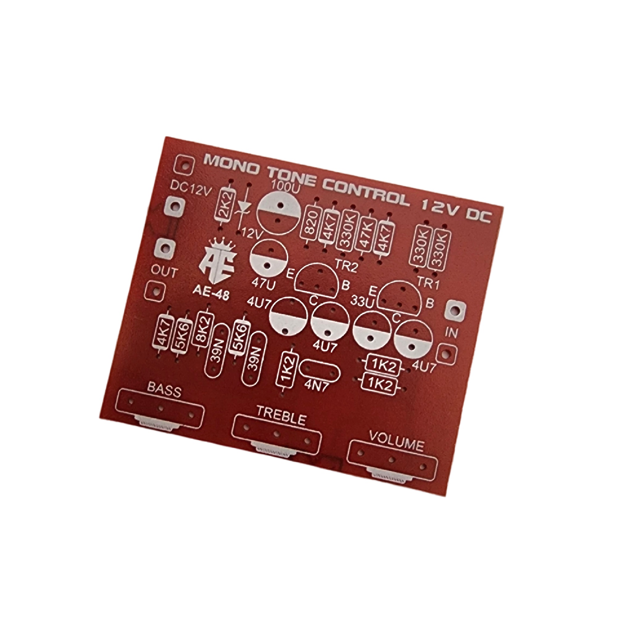 PCB Tone Control Mono Bass Treble 12V DC AE-48 | Lazada Indonesia