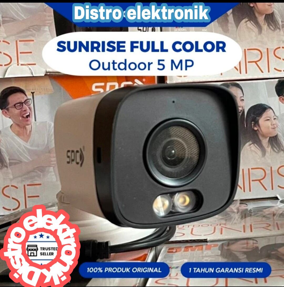 Camera Cctv SPC 5mp Colorvu outdoor 2560p Sunrise Series Kamera Cctv ...