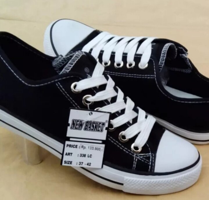 sepatu sekolah new basket sepatu sekolah anak SD SMP SMA pendek ...