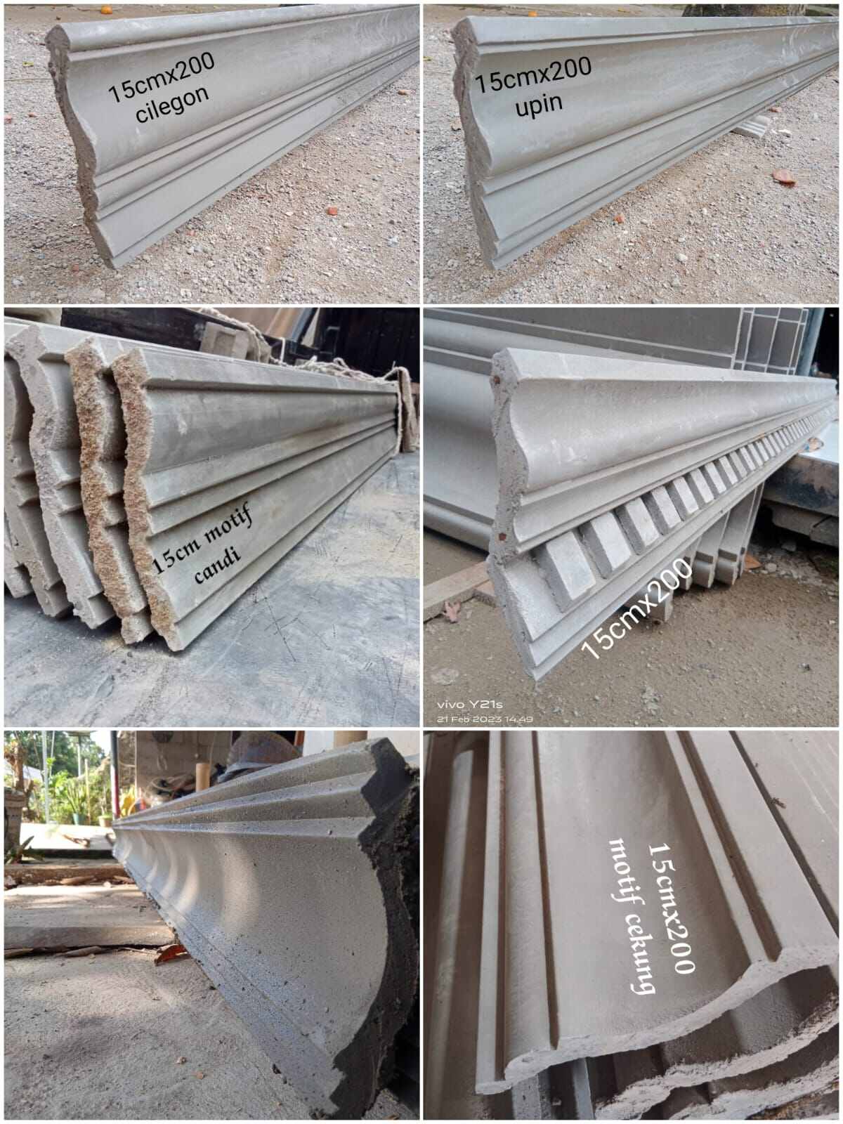 lisplang beton profil rumah lisplang | Lazada Indonesia