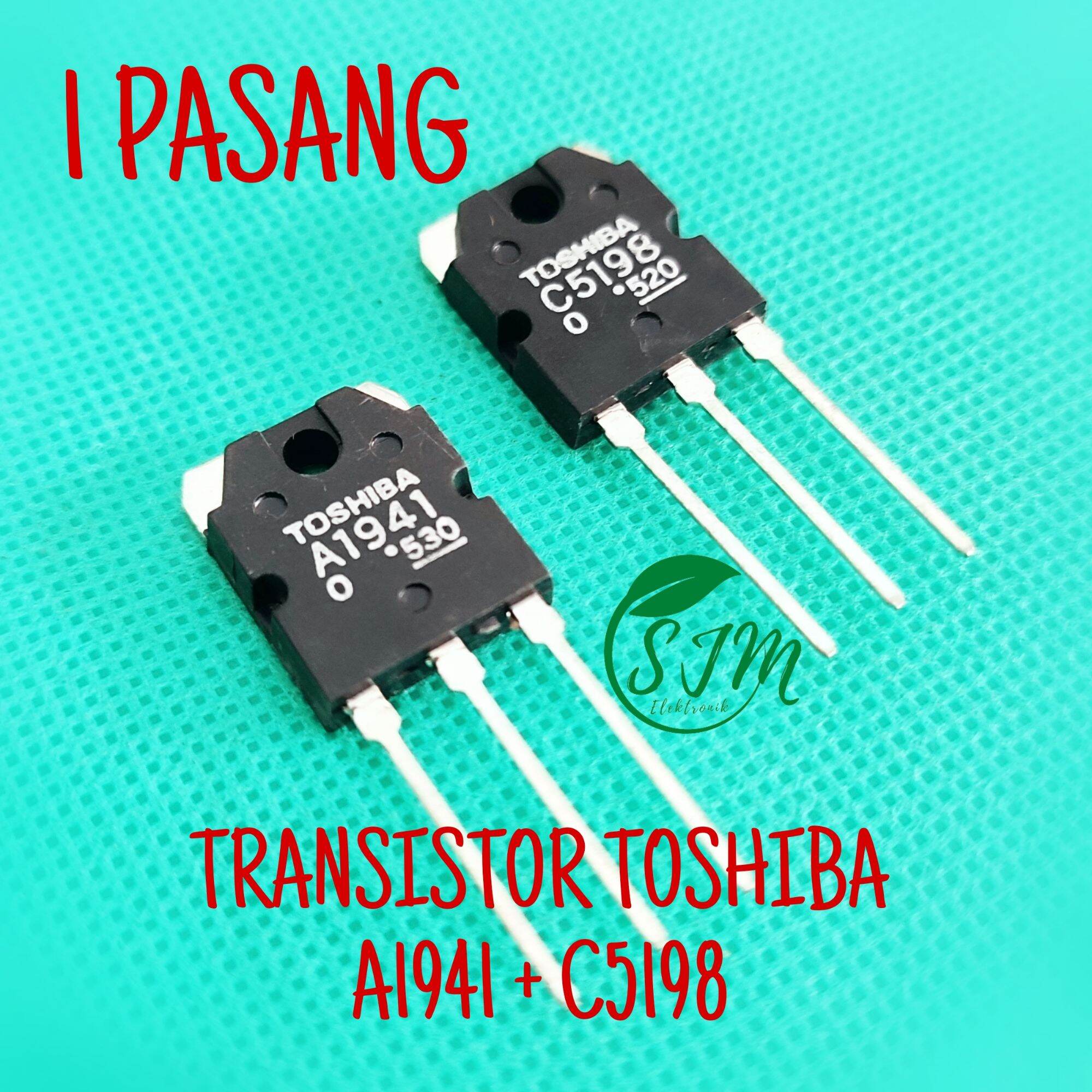 (1 PASANG) TRANSISTOR TOSHIBA A1941 C5198 TRANSISTOR A1941 C5198 ...