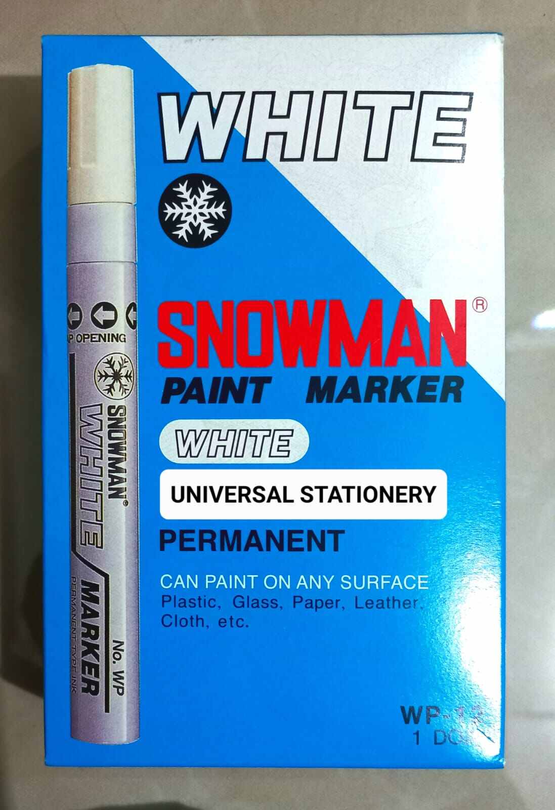 Spidol Snowman Putih ( Pcs) / Spidol Snowman / Spidol Gold / Spidol ...