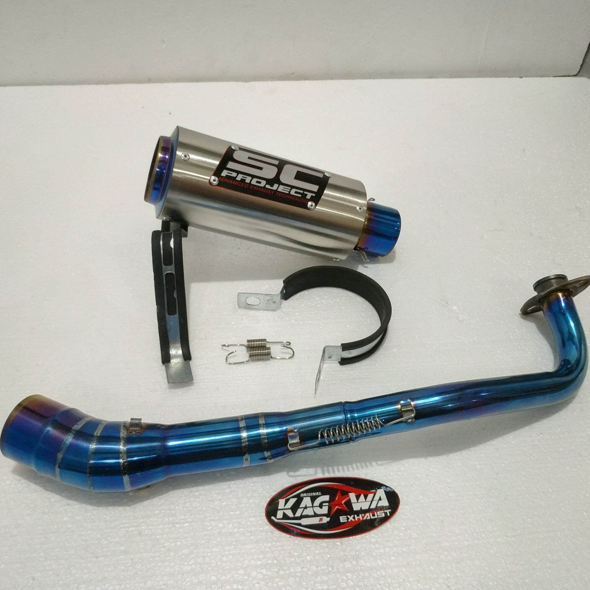 Knalpot Racing SC project full sistem NMAX New Vario 150 New PCX 150 ...