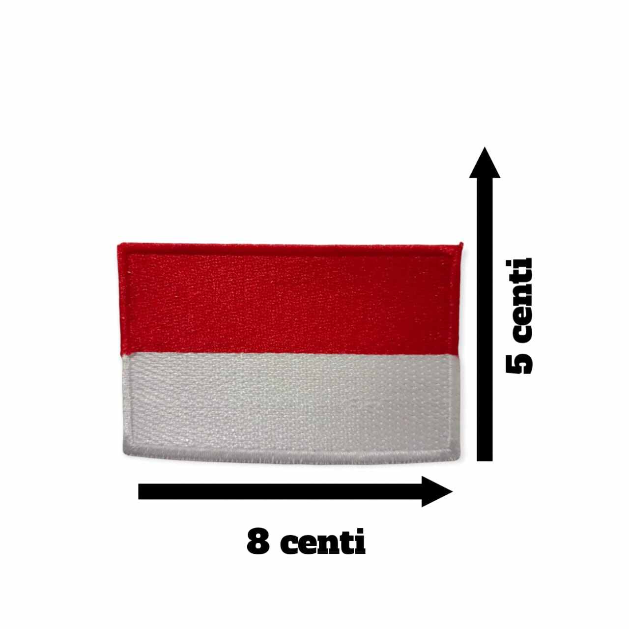 Bordir/Badge/emblem bendera merah putih | Lazada Indonesia