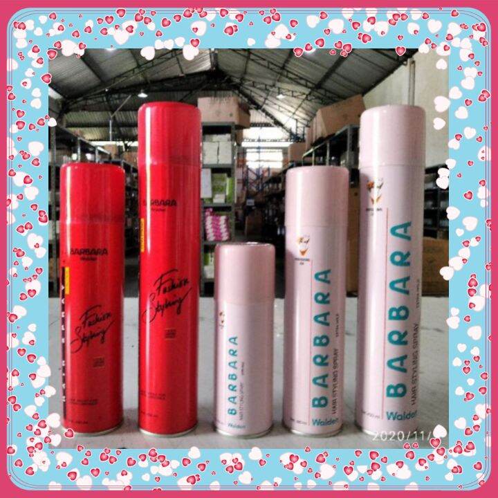 BARBARA HAIR SPRAY ORI EXTRA STRONG dan Extra hold,nonaerosol | Lazada ...