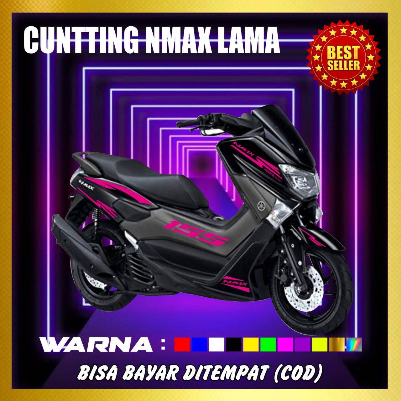 STIKER NMAX OLD CUTTING NMAX LAMA NMAX 150 | Lazada Indonesia