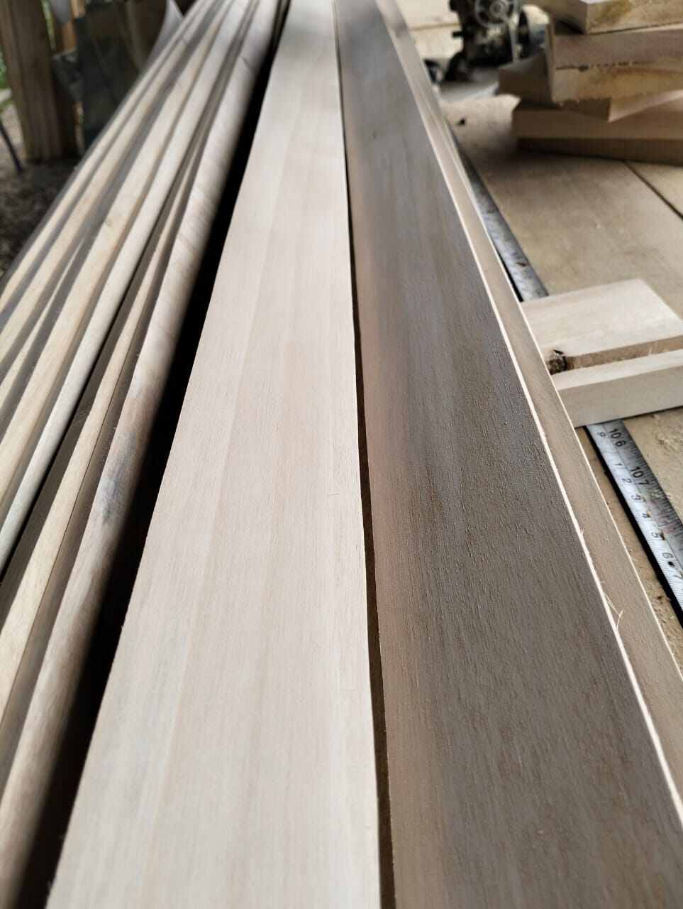 Kayu Reng List 1x5x200 cm Kayu Skat Sekat Ruang Partisi Bahan Moulding ...