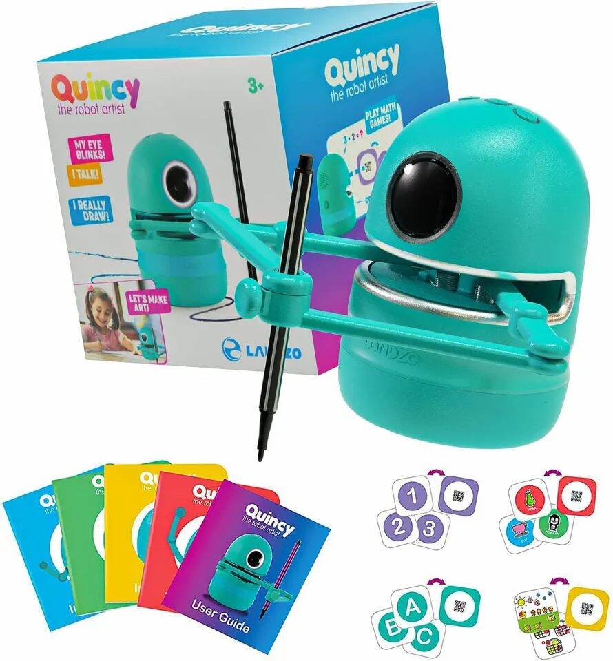 Promo Original Quincy Smart Robot Pintar Untuk Belajar Menggambar ...