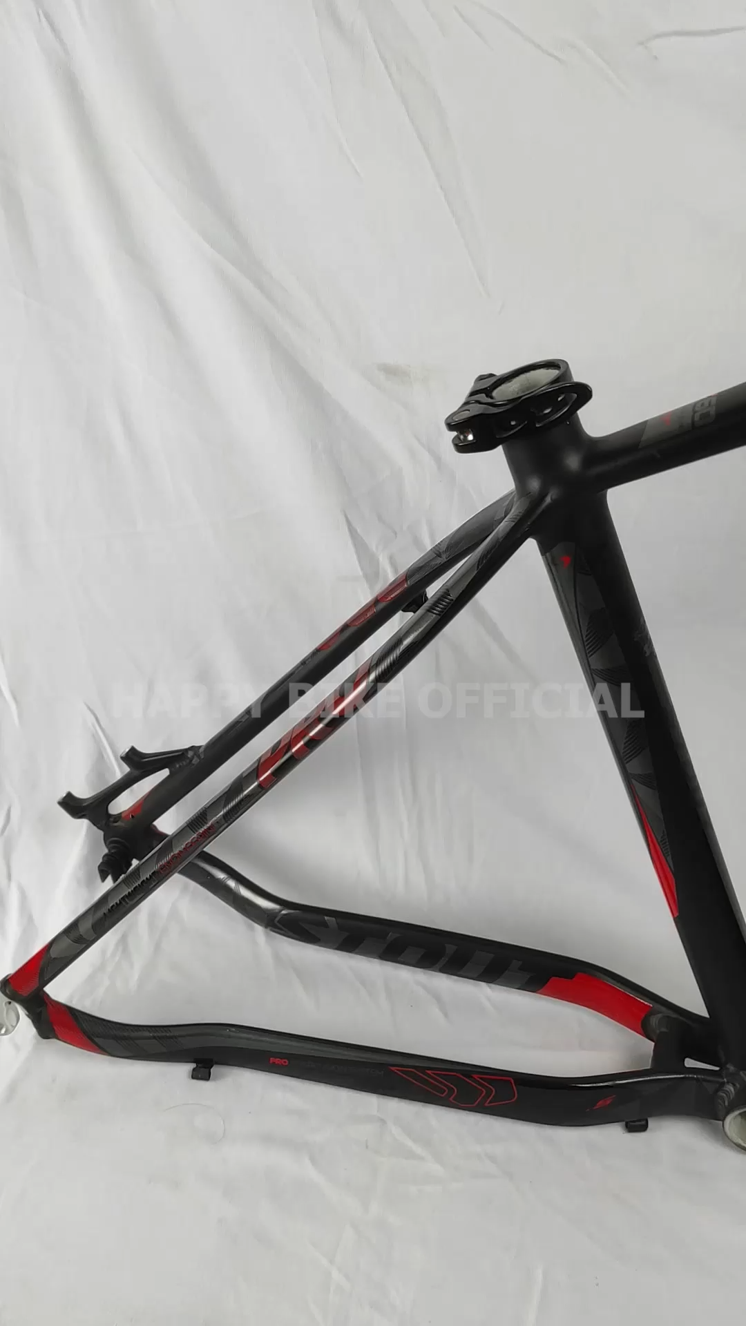 Frame MTB Sepeda Stout T60 27,5" Size 17 Alloy Stainless Rangka Sepeda ...
