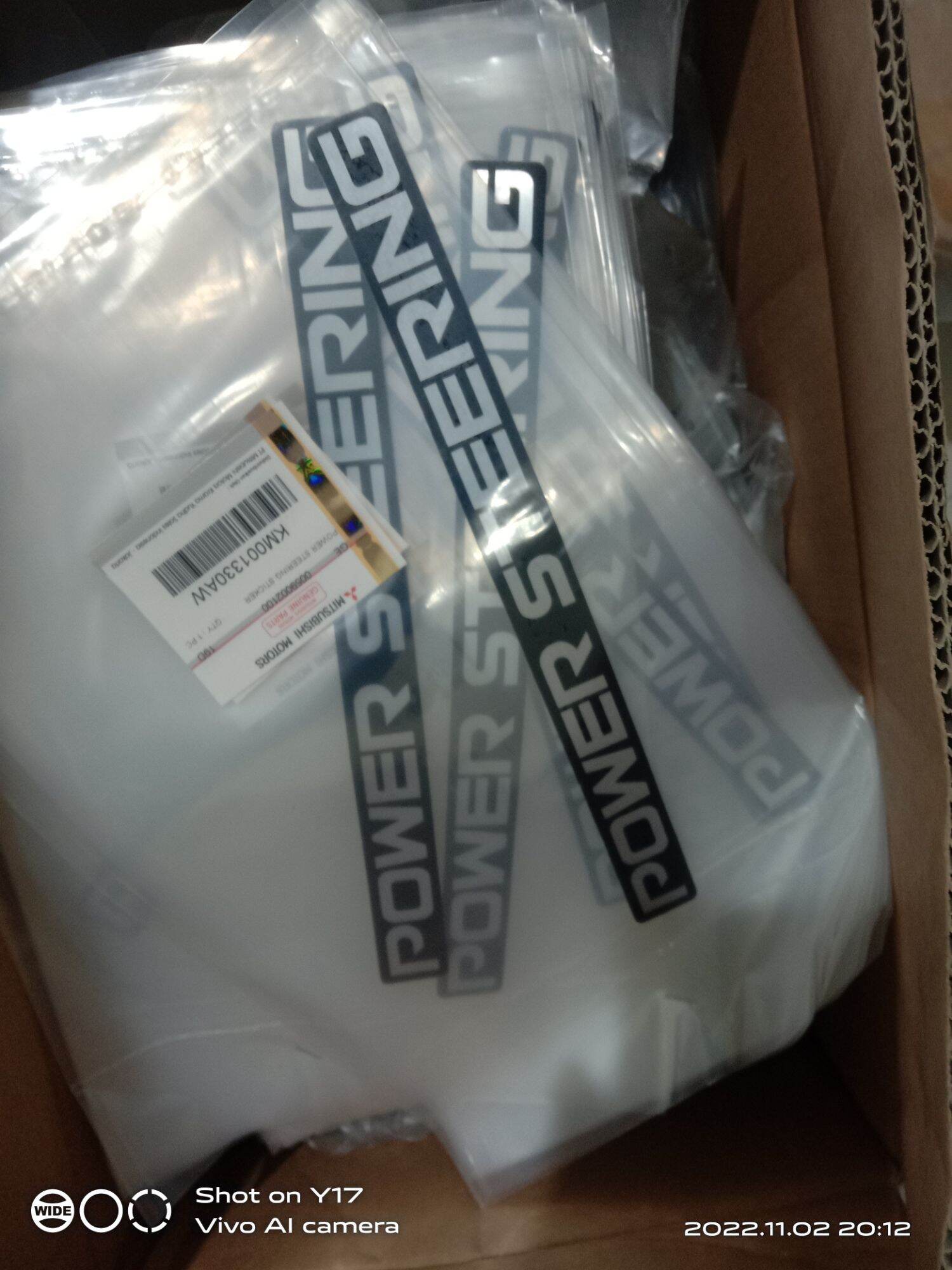 stiker logo power steering L300 original | Lazada Indonesia