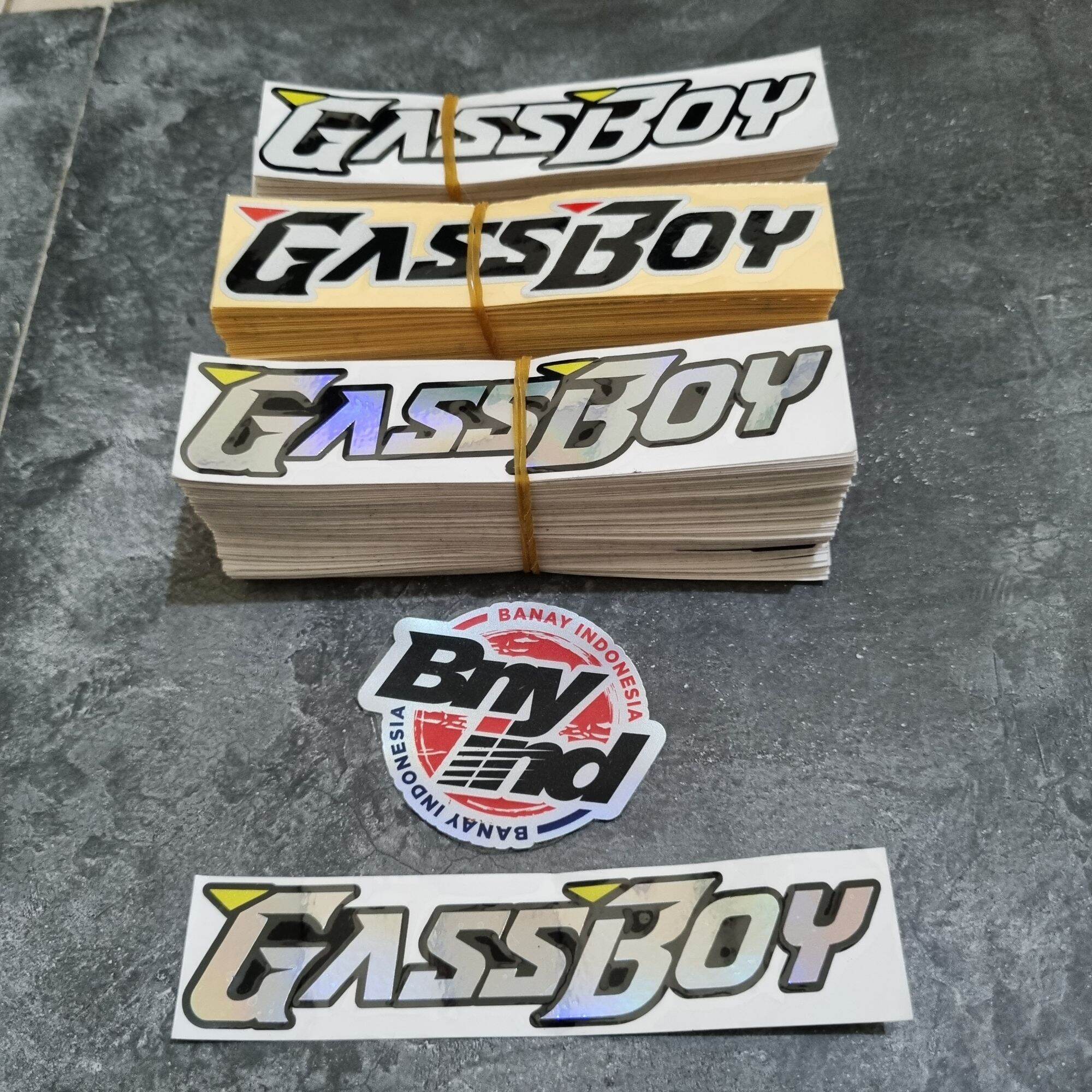 STICKER STIKER GASSBOY GASS BOY CUTTING | Lazada Indonesia
