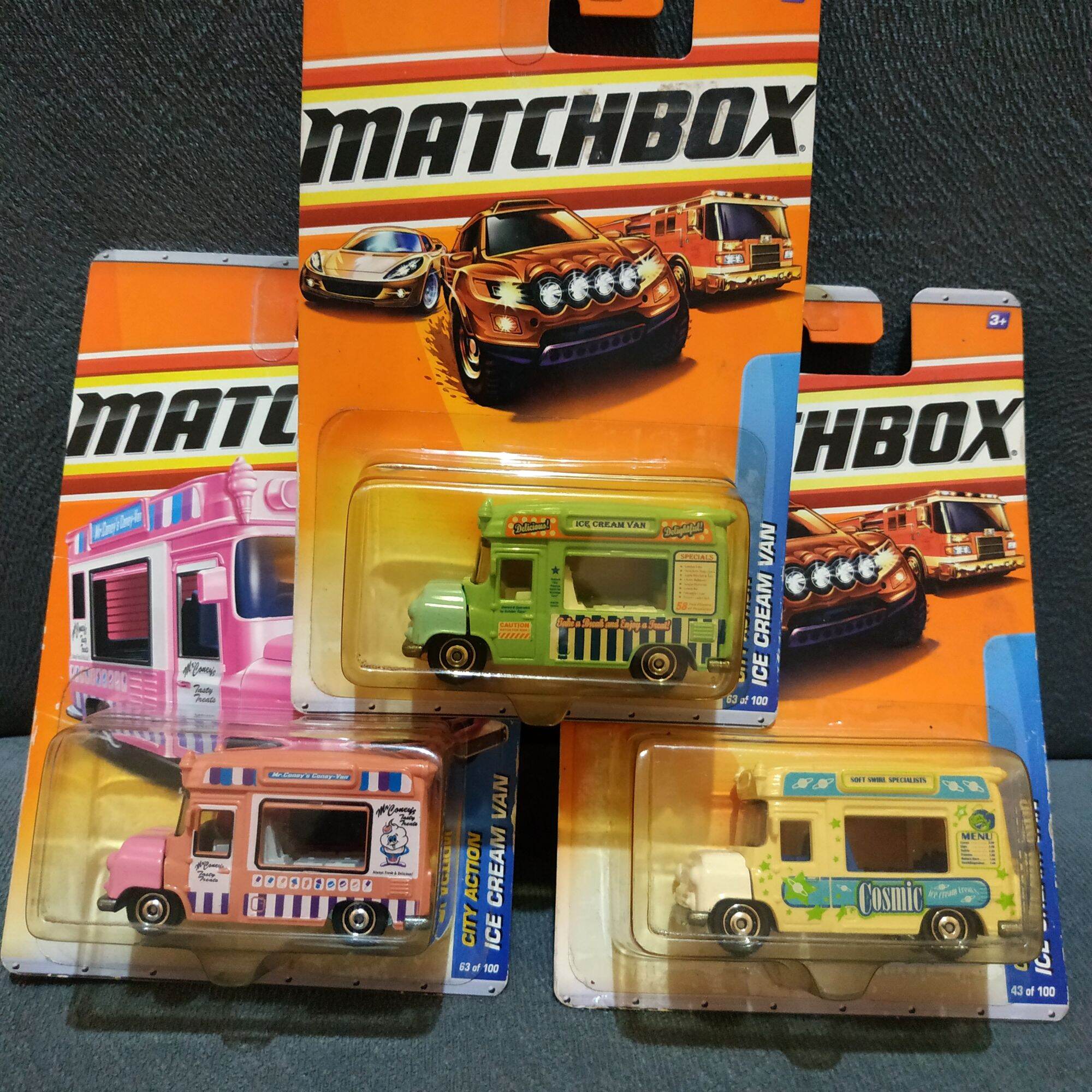 MATCHBOX ICE CREAM VAN SET 3 PCS BARANG SESUAI POTO | Lazada Indonesia