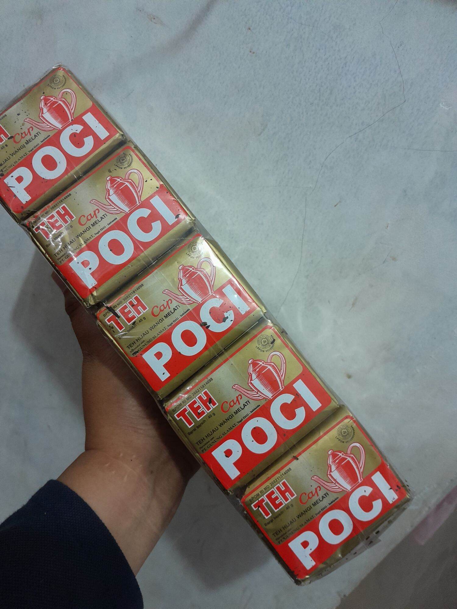 TEH POCI GOLD 1SLOP 10*40GR /TEH TUBRUK ANGRINGAN SOLO | Lazada Indonesia
