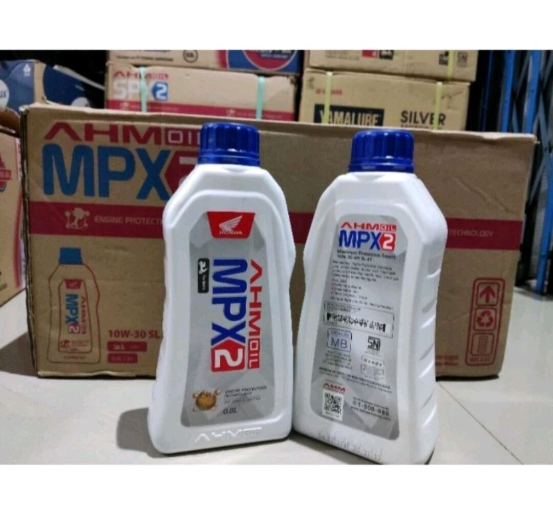 oli mpx2 800 Ml AHM Oli Matic Mpx 2 0,8L Original | Lazada Indonesia