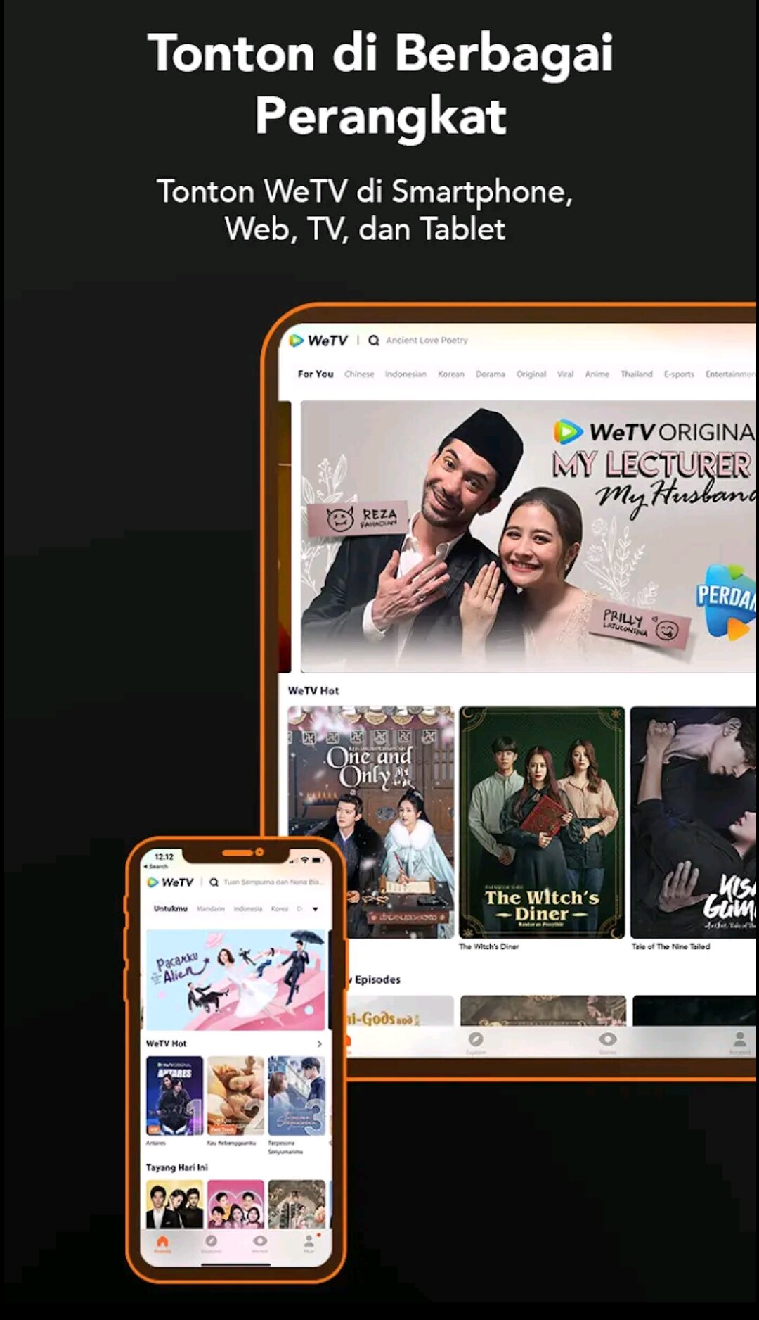WETV Premium 1 Bulan Resmi Bergaransi | Lazada Indonesia