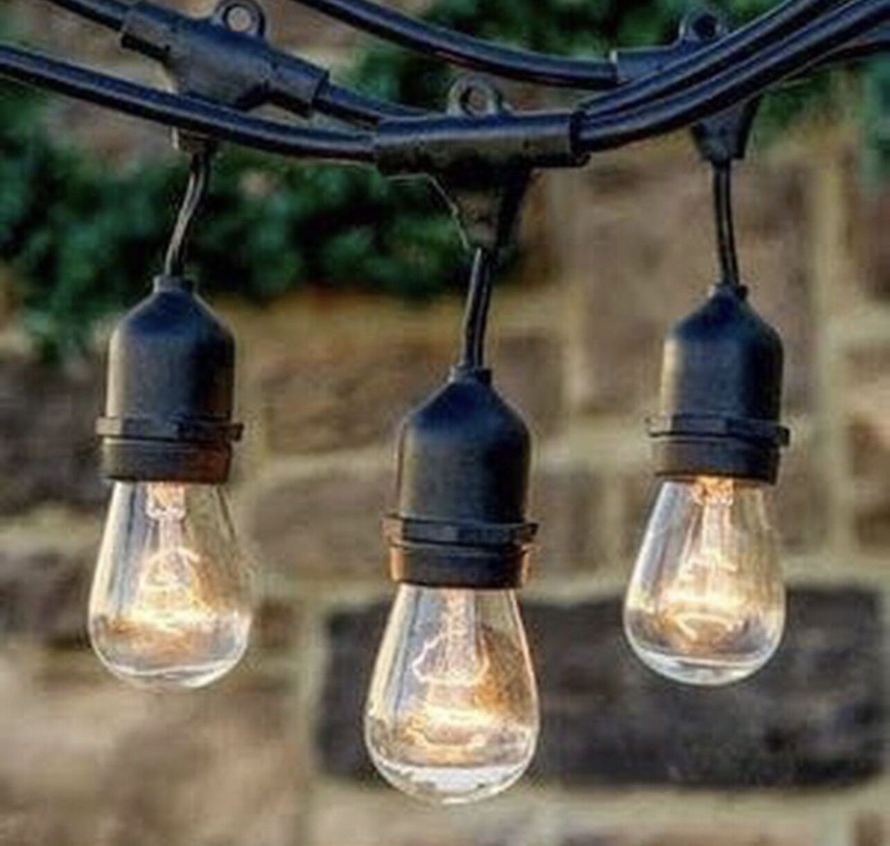 Fitting lampu cafe outdoor 5 meter 10 fiting kap lampu gantung cafe ...