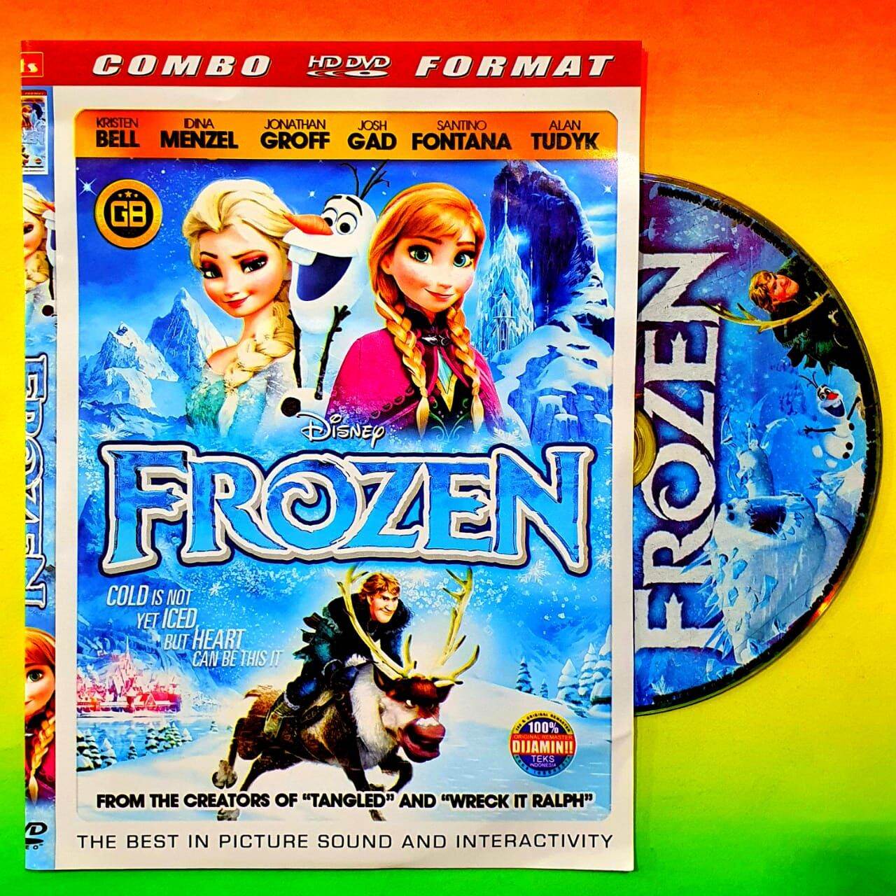 KASET DVD FILM FROZEN 1-DVD FILM FROZEN-FILM FROZEN-KASET DVD FILM ...