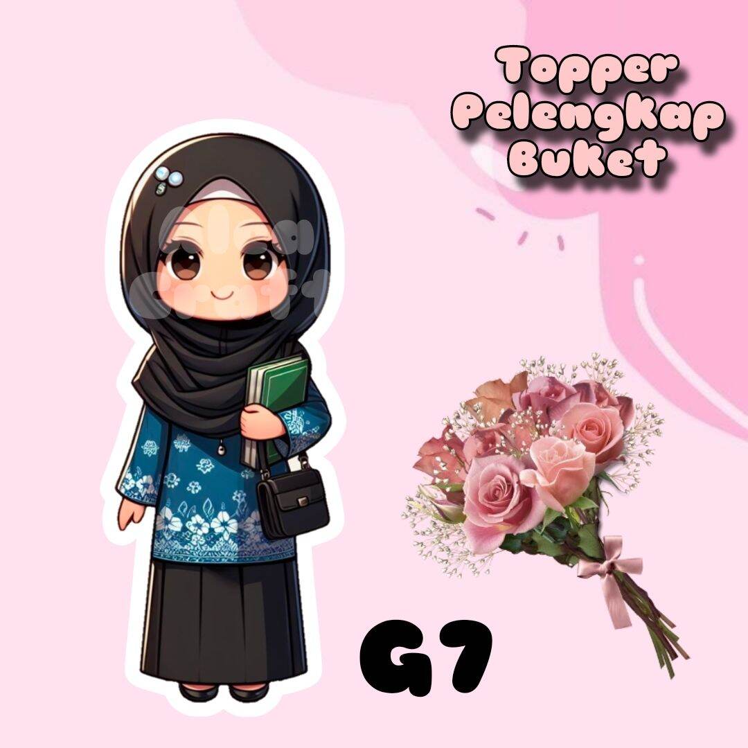 Topper Guru Pelengkap Buket Topper Hari Guru | Lazada Indonesia