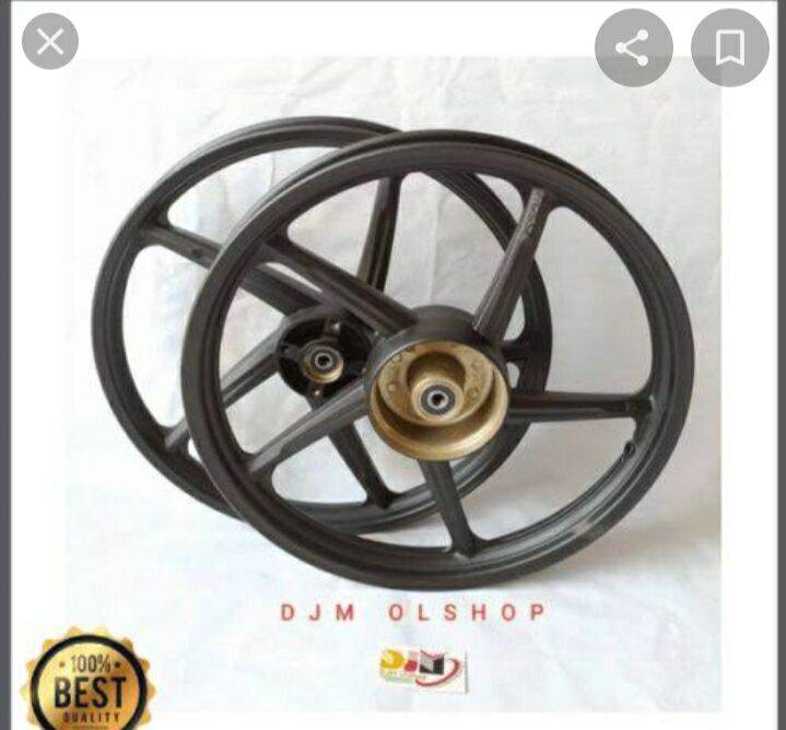 vleg velg racing motor Honda kharisma supra x 125 rossi lengkap ...