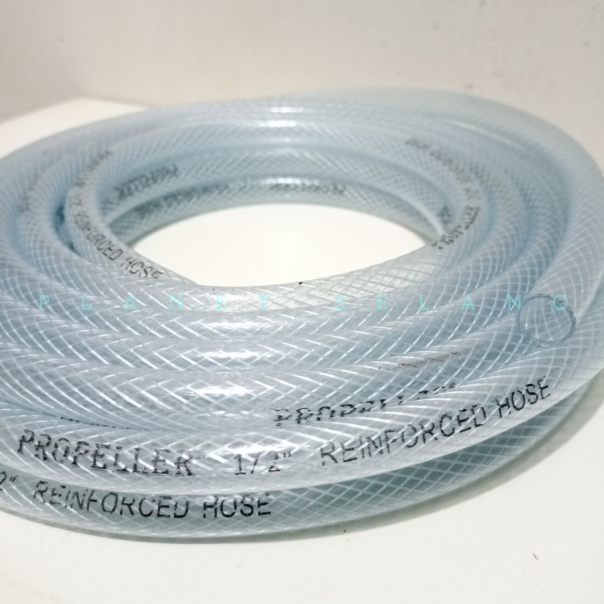 Selang Air 15 Meter 1/2 Inch Tebal 1 MM Benang Bening Murah | Lazada ...