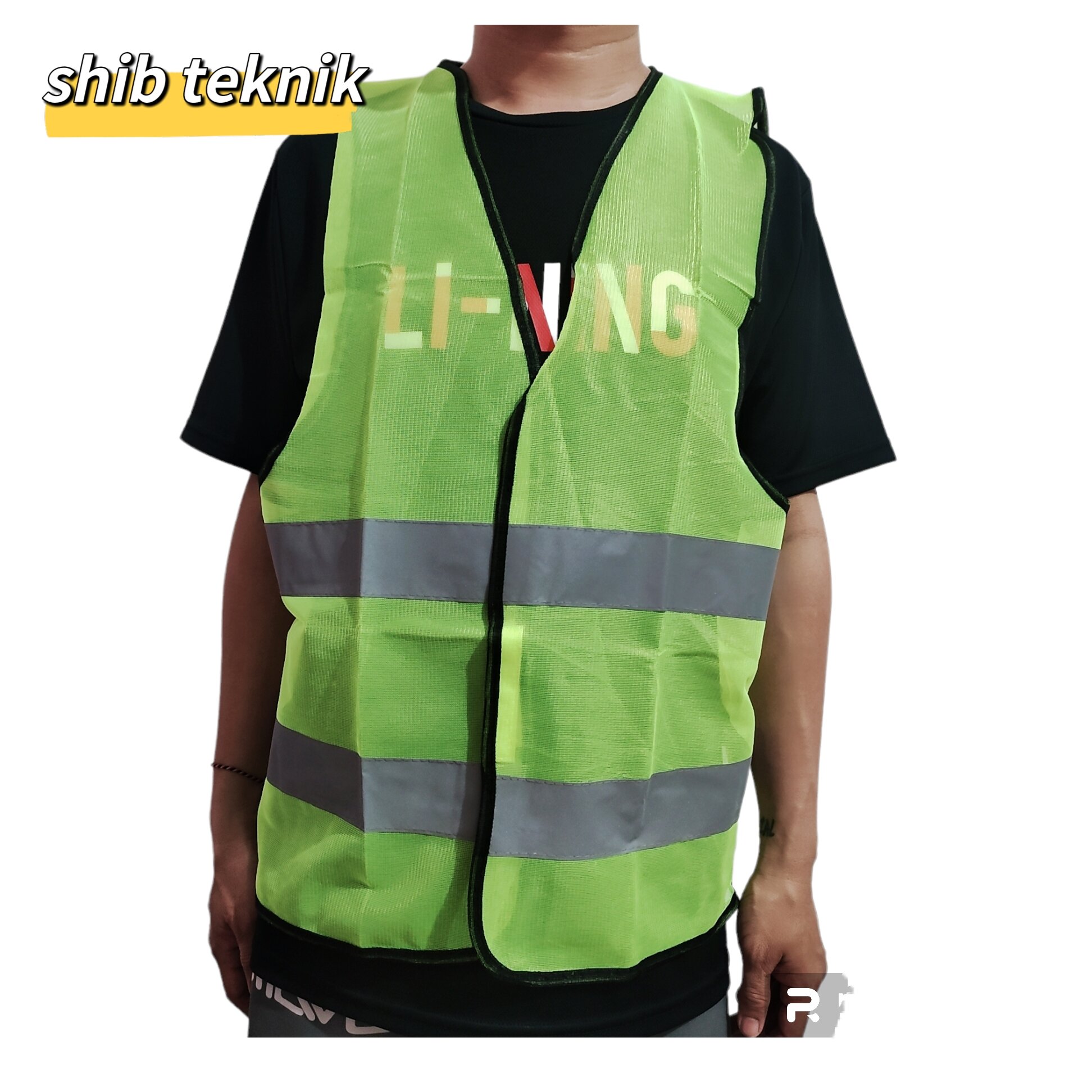 rompi polyester safety / rompi kerja / rompi tukang / baju kerja ...