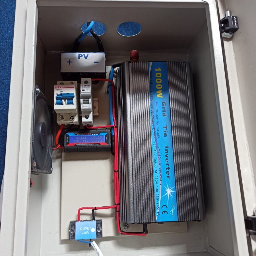 BOX PANEL PLTS ON GRID TIE 1000 WATT | Lazada Indonesia