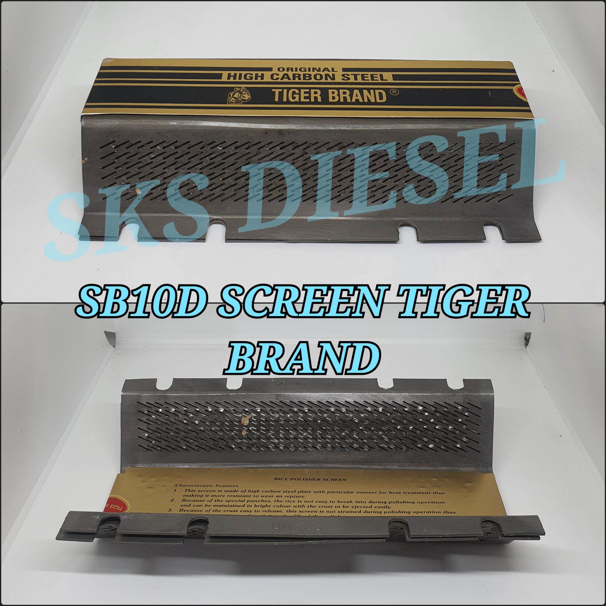 SB10D SCREEN SARINGAN BERAS PADI SATAKE MEREK TIGER BRAND | Lazada ...