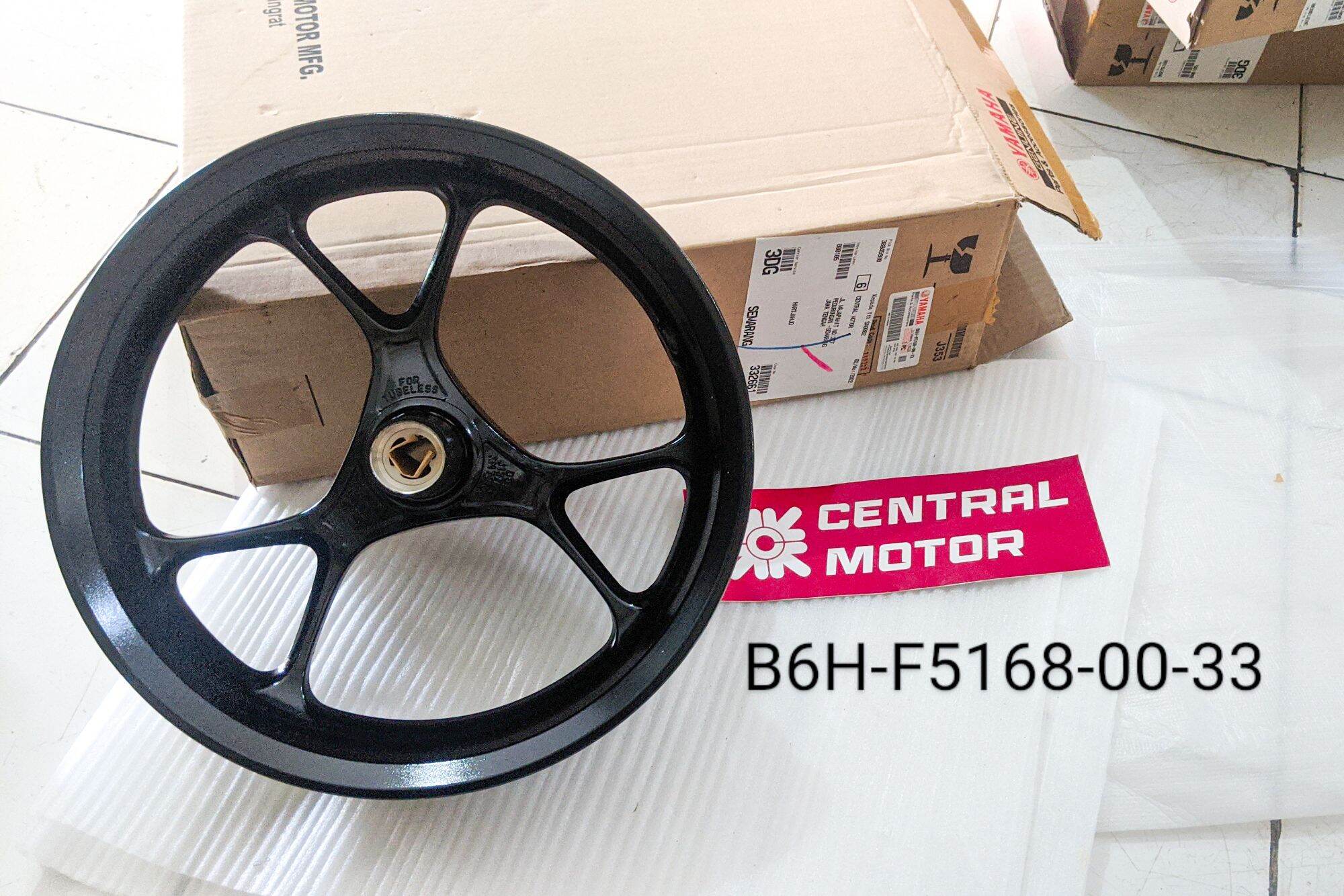 VELG PELEK PELAK DEPAN NEW NMAX NEW HITAM ORI YAMAHA B6H-F5168-00-33 ...