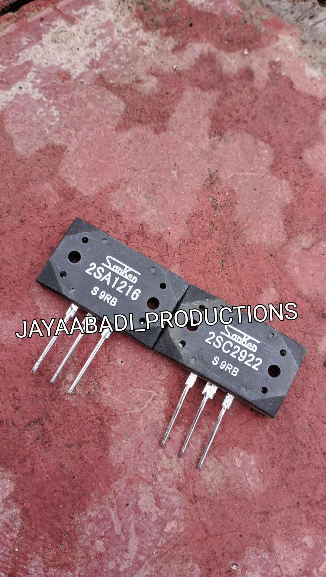Transistor Sanken 2Sc2922+2SA1216 sepasang | Lazada Indonesia