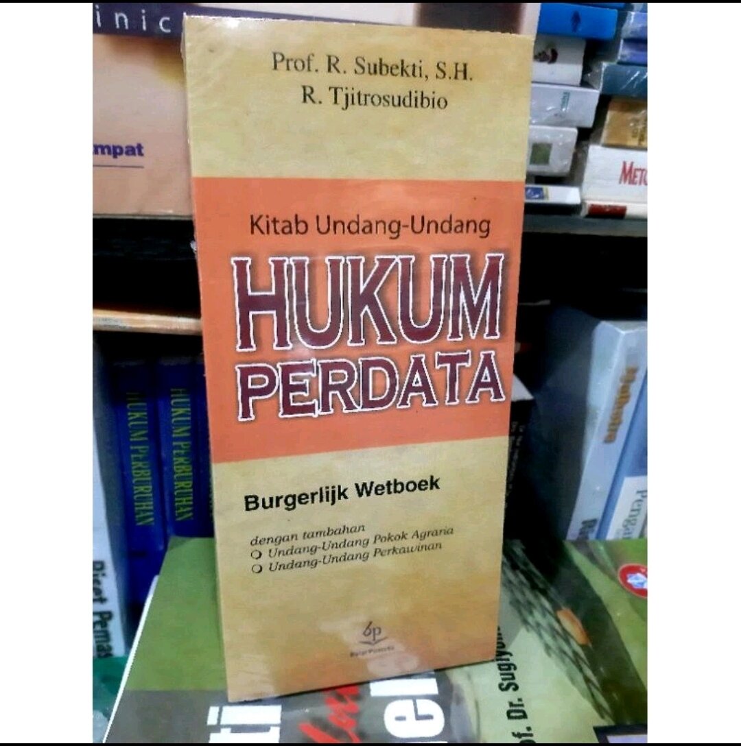 KITAB UNDANG-UNDSNG HUKUM PERDATA/KUHPERDATA (SUBEKTI) | Lazada Indonesia